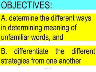 Strategies that Helps Improve Vocabulary | PPTX