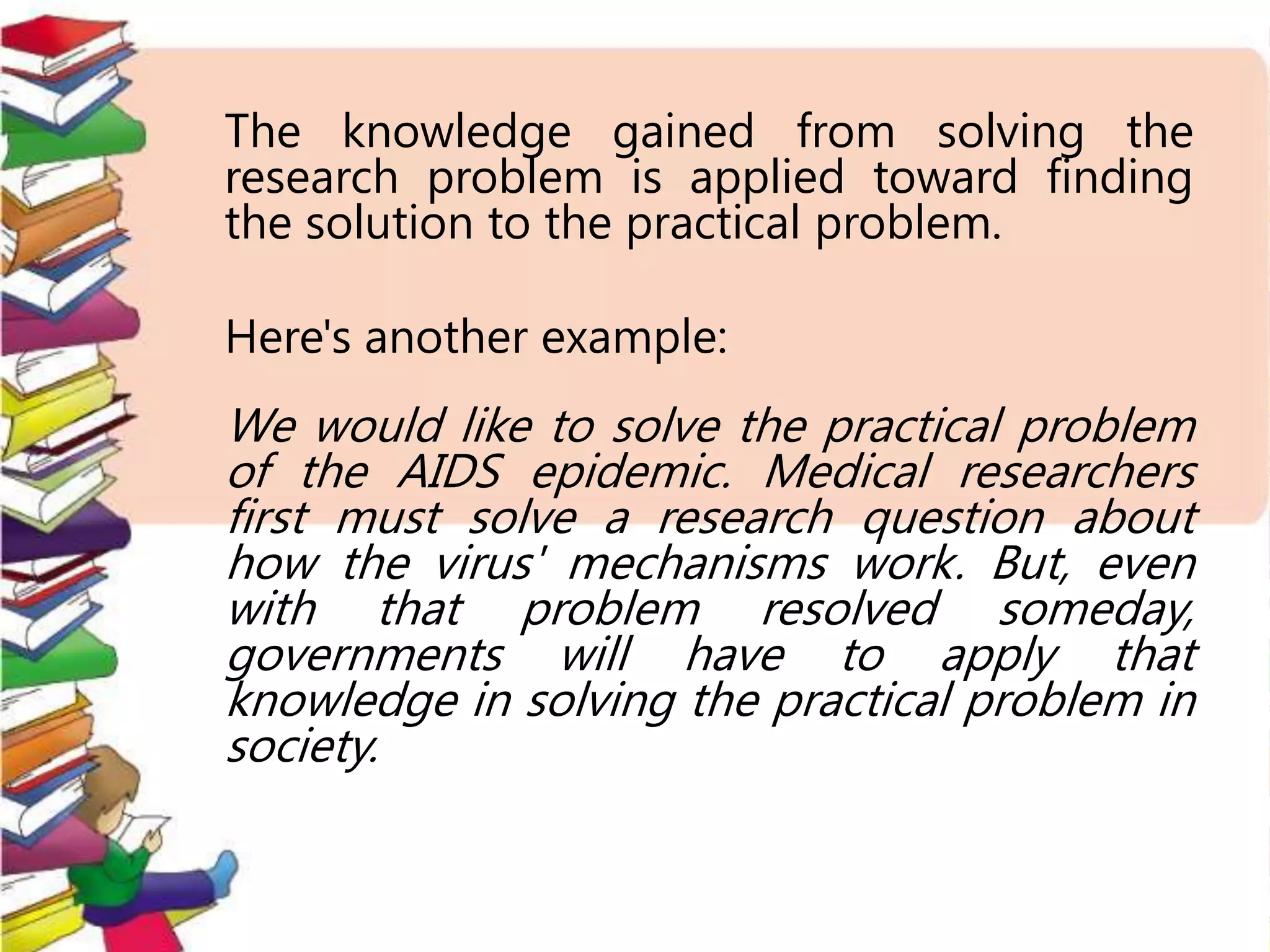 Ways in stating research problem.report | PPTX