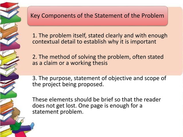 Ways in stating research problem.report | PPTX