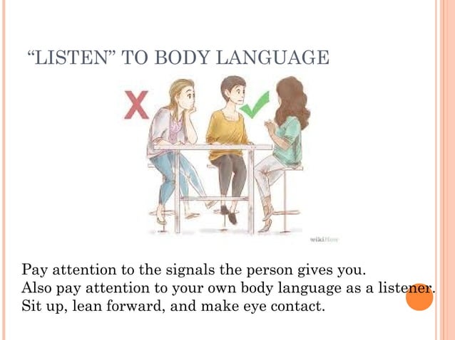 Ways of becoming a better listener | PPT