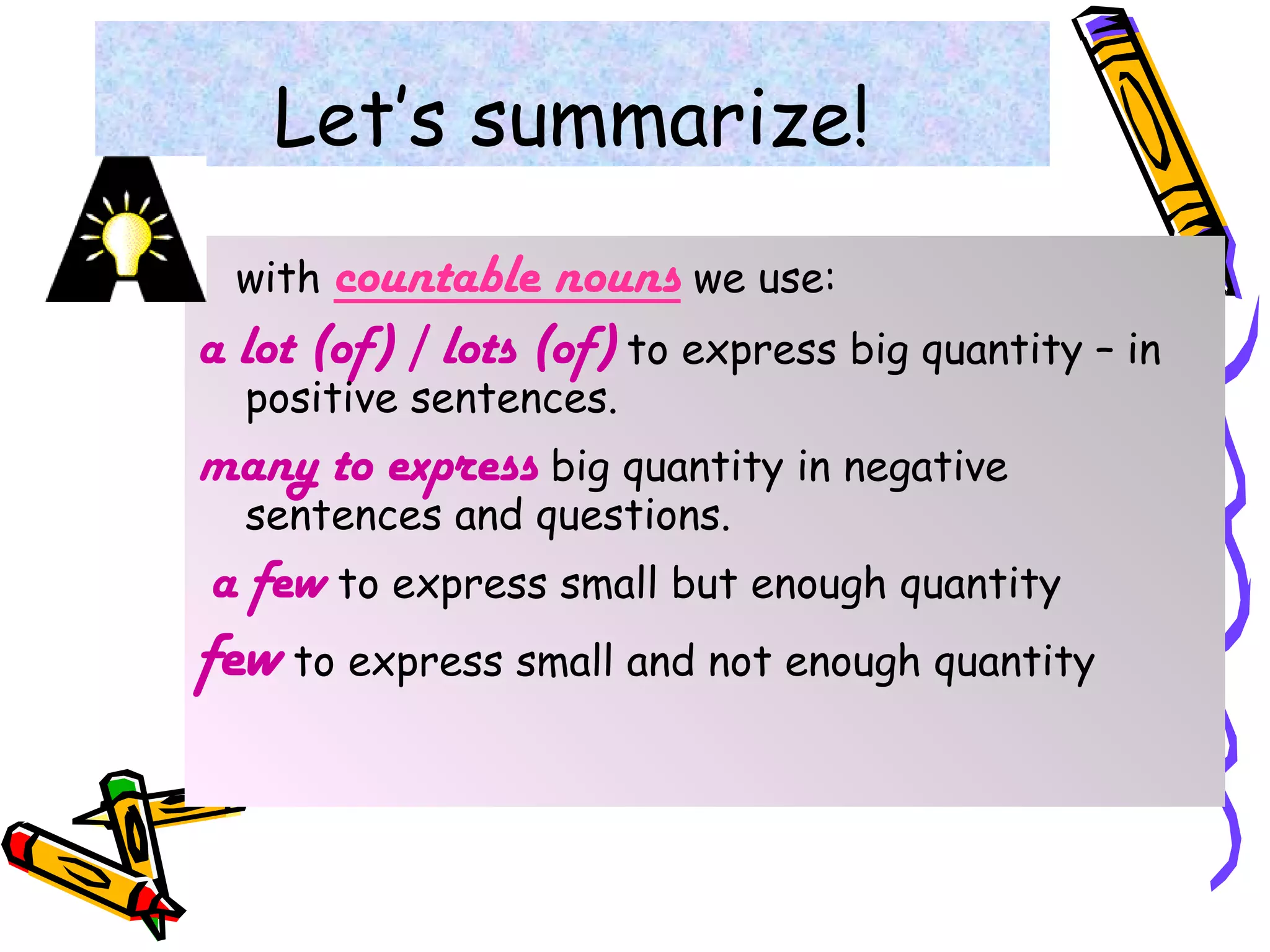 Ways of expressing quantity | PPT