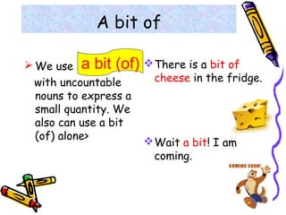 Ways of expressing quantity | PPT