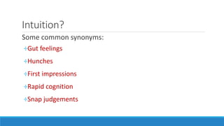 Ways of knowing (intuition and faith) | PPTX | Christianity | Religion ...