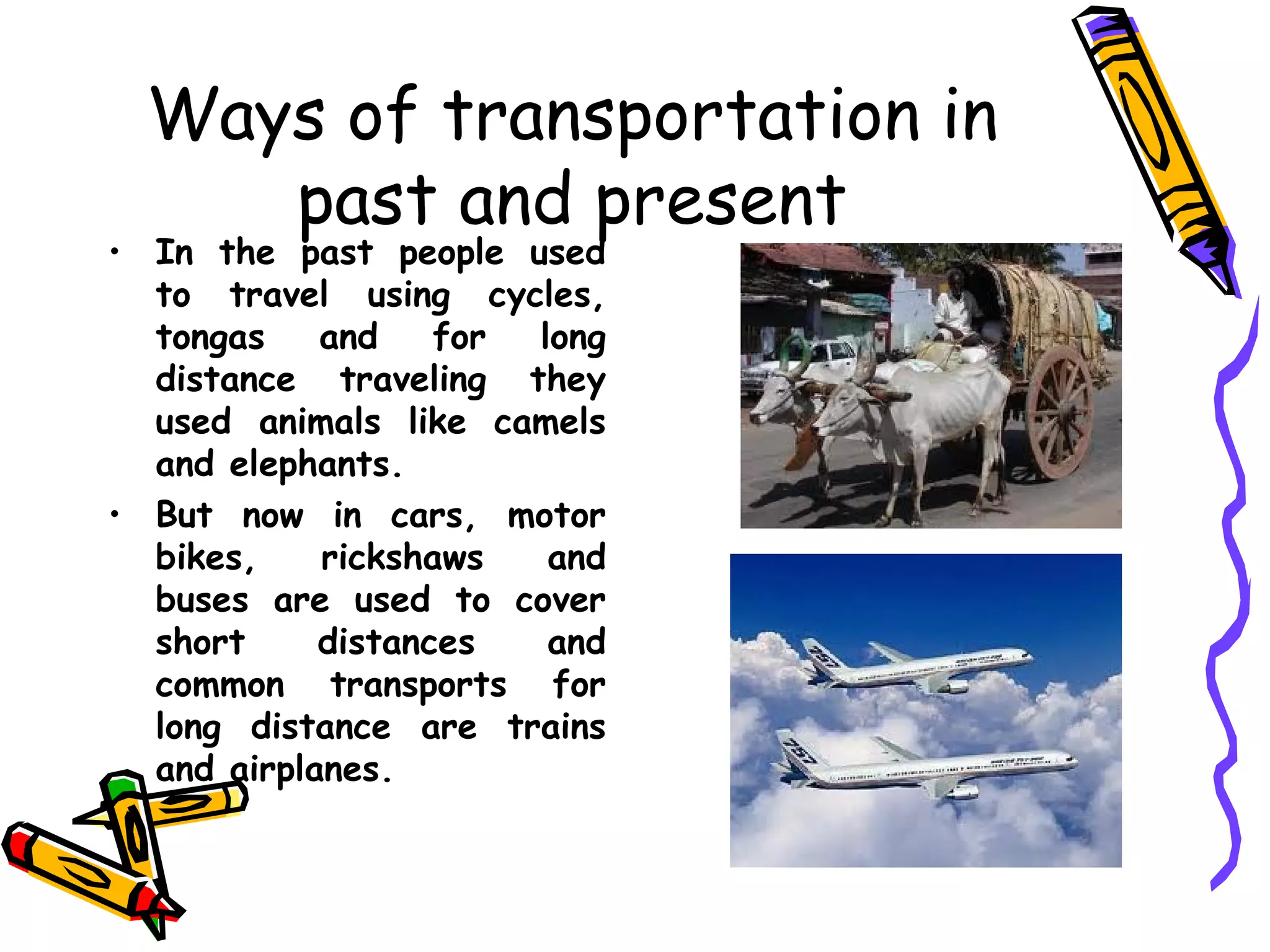 Ways of life in past and present | PPT