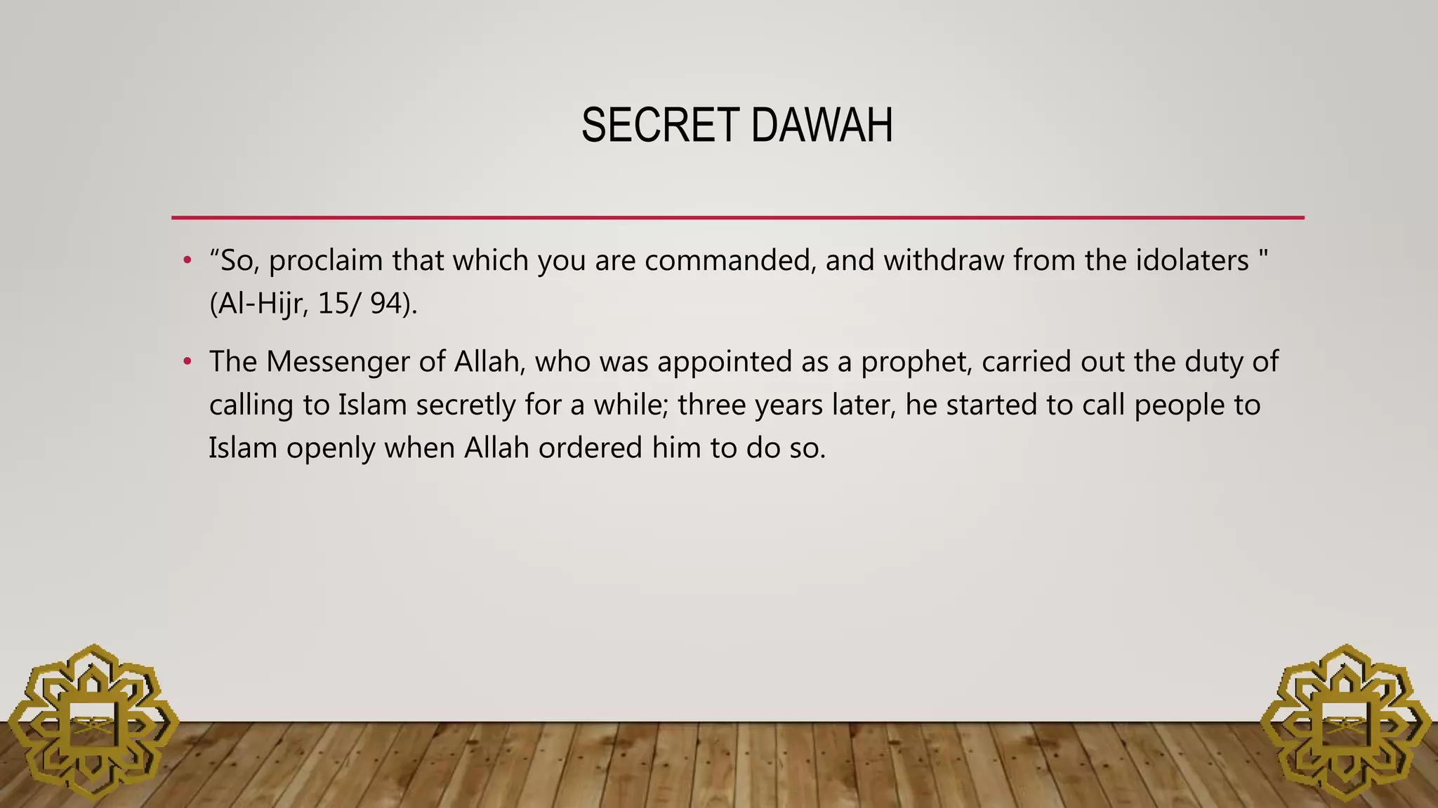 Ways of preaching by the prophet | PPT