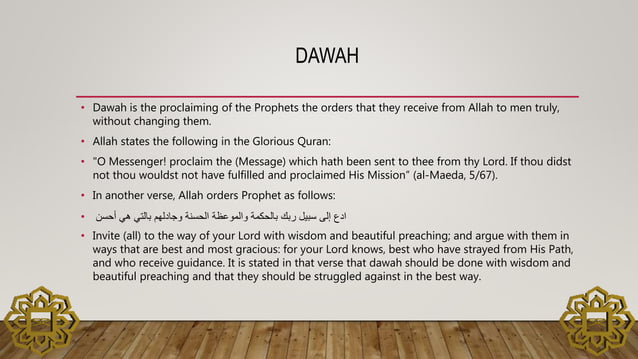 Ways of preaching by the prophet | PPT