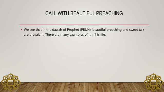 Ways of preaching by the prophet | PPT
