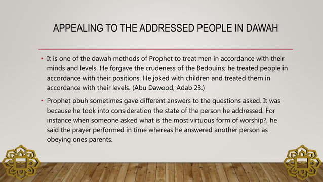Ways of preaching by the prophet | PPT