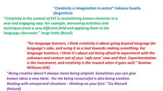 Ways of promoting creativity | PPTX