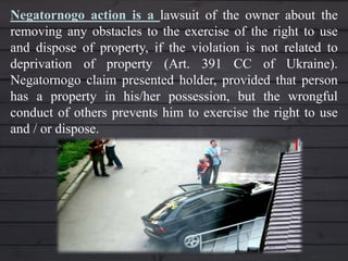 Ways of property rights protection | PPTX