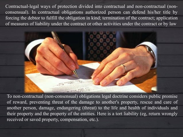 Ways of property rights protection | PPT