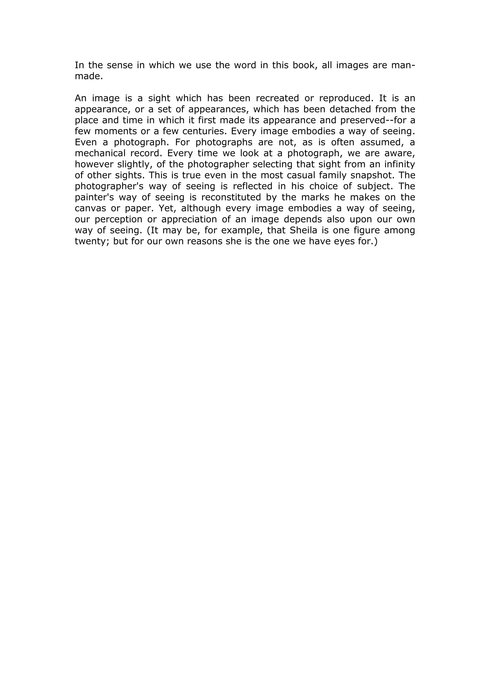 Ways of seeing - John Berger | DOCX