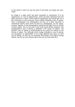 Ways of seeing - John Berger | DOCX