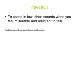 Ways of speaking | PPT