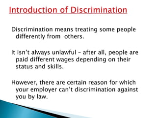 Ways Of Tackling Discrimination At Work Place.pptx