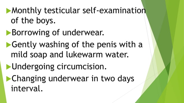 Ways Of Taking Care Of Reproductive Organs Pptx