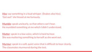 Ways of Talking | PPTX