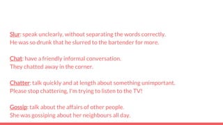 Ways of Talking | PPTX