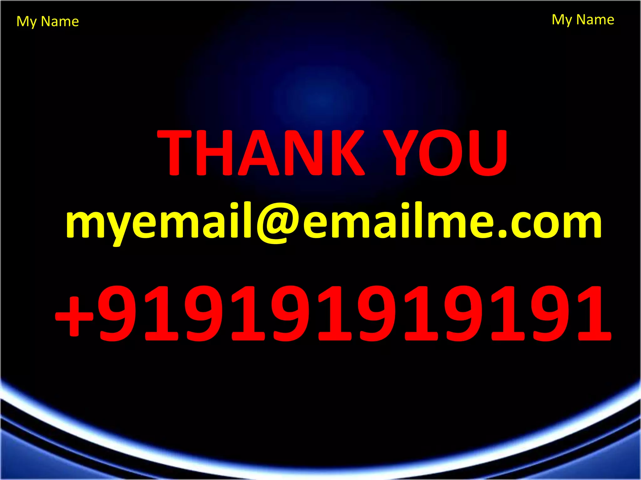 Ways Of Telling Thank You | PPTX