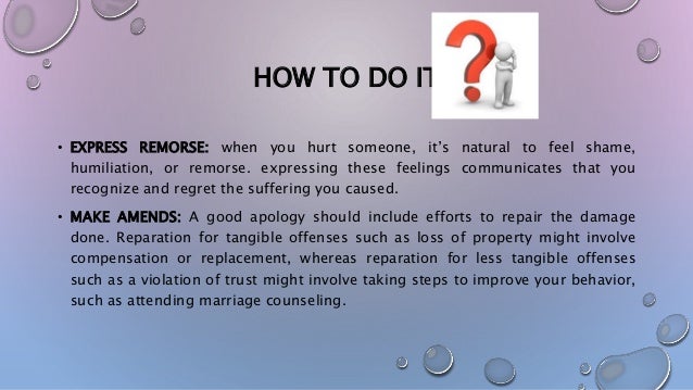 Ways to apologize and give explanation | PPTX