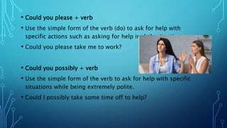 Ways to ask for a favor | PPTX