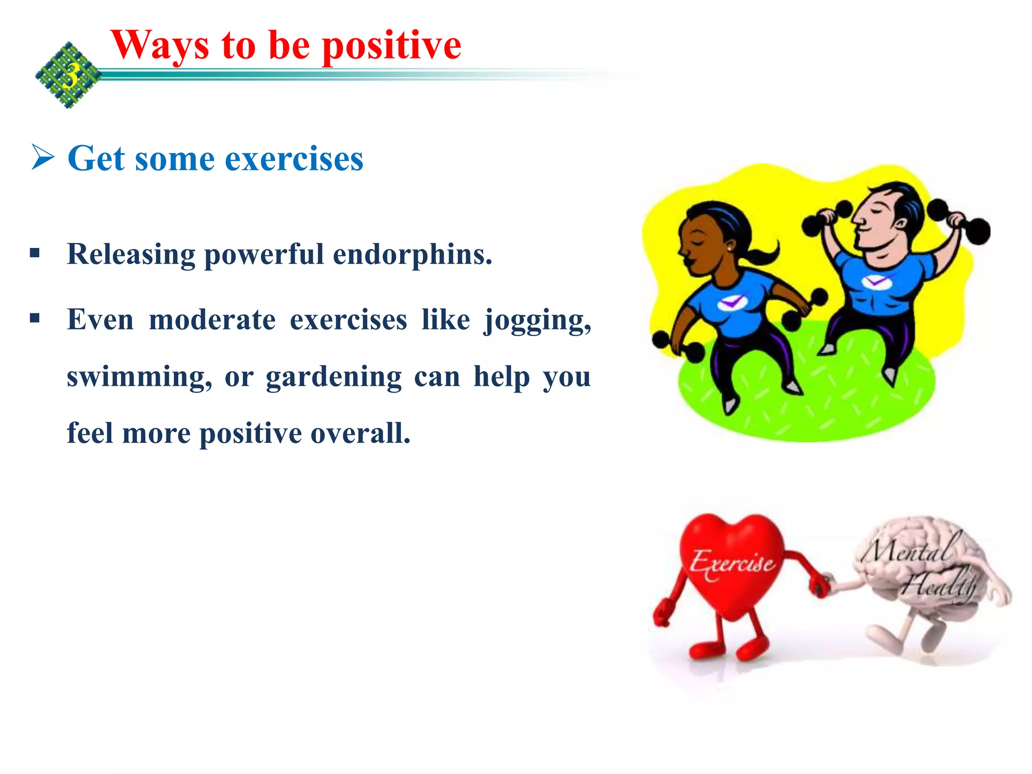 Ways to be positive | PPTX