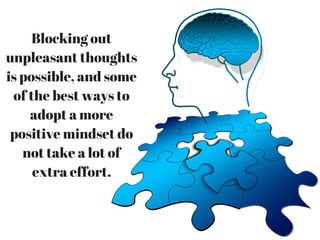 Ways to Block Unwanted Thoughts | PPT