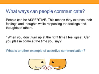 Ways to communicate | PPTX