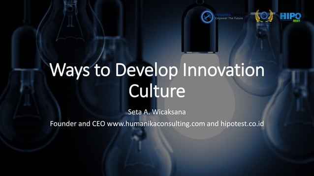 Ways to Develop Innovation Culture | PDF | Business Administration ...