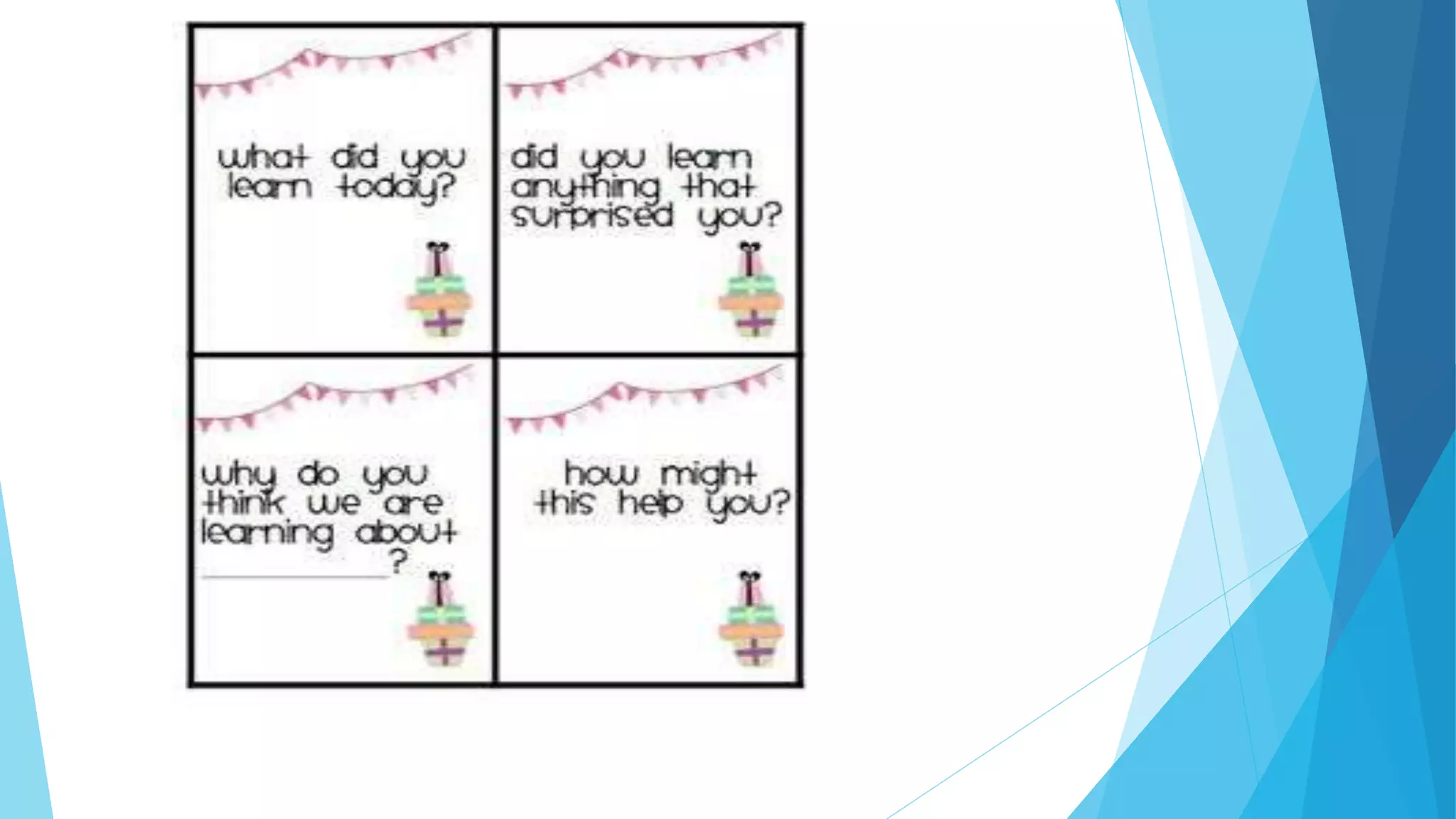 Ways to end the lesson | PPTX