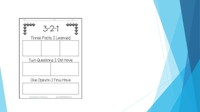 Ways to end the lesson | PPTX
