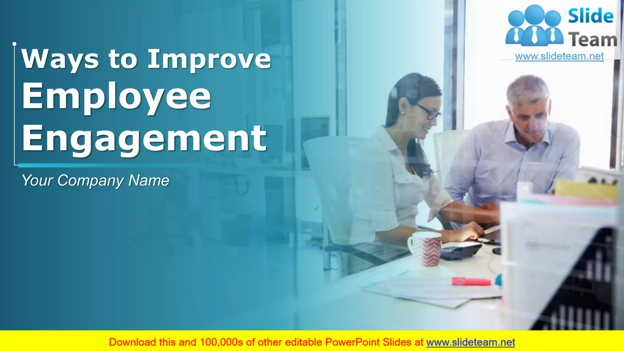 Ways To Improve Employee Engagement PowerPoint Presentation Slides | PPT