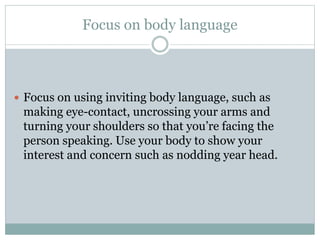 Ways to improve your listening | PPT