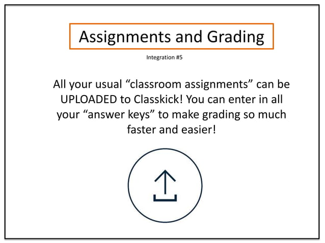 Ways to integrate classkick | PPT