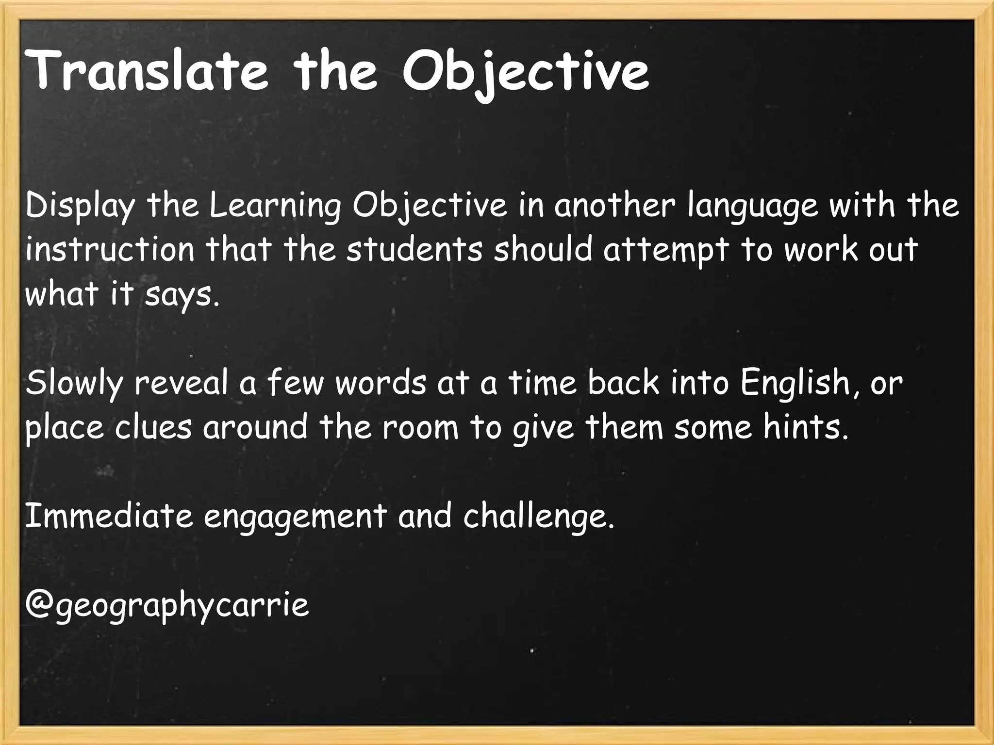 40 Ways to_introduce_learning_objectives_ | PPT | Family/Children | Genres