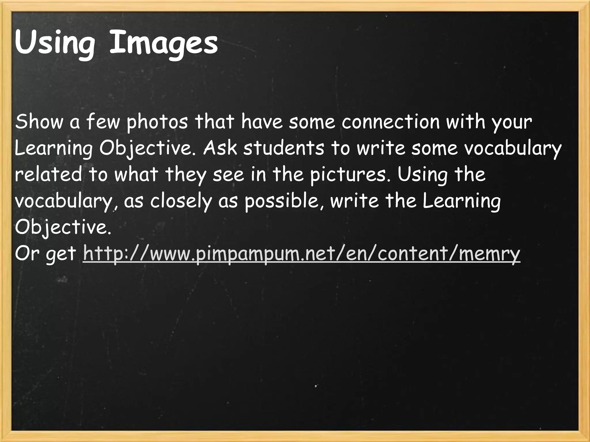 40 Ways to_introduce_learning_objectives_ | PPT | Family/Children | Genres