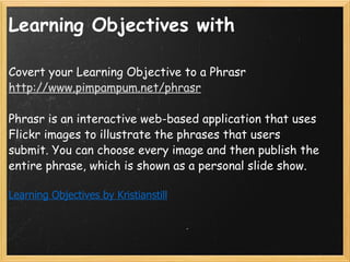 40 Ways to_introduce_learning_objectives_ | PPT | Family/Children | Genres