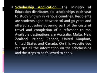 Ways to learn english | PPT