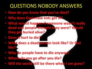 Ways To Live Forever | PPTX