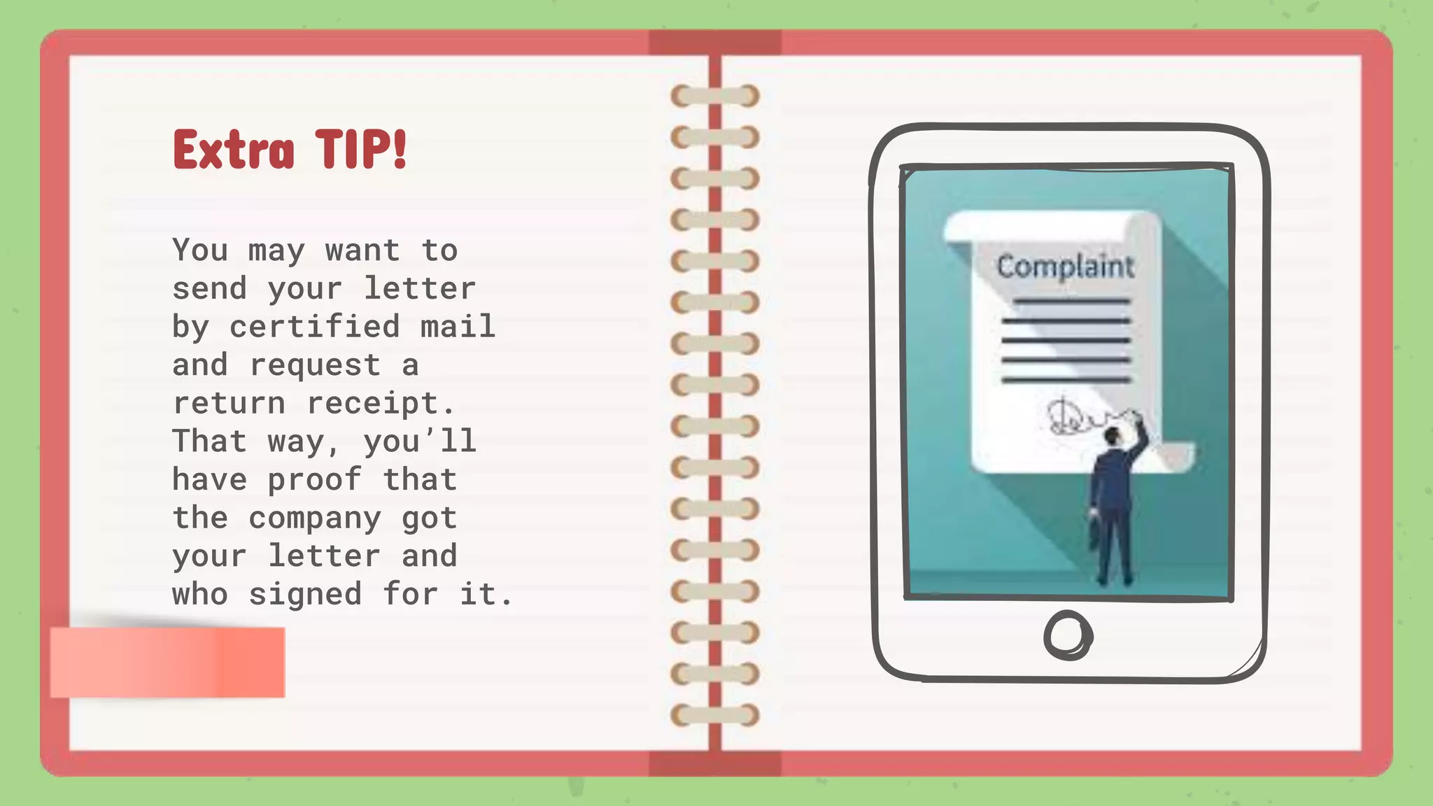Ways to make a formal complaint | PPT