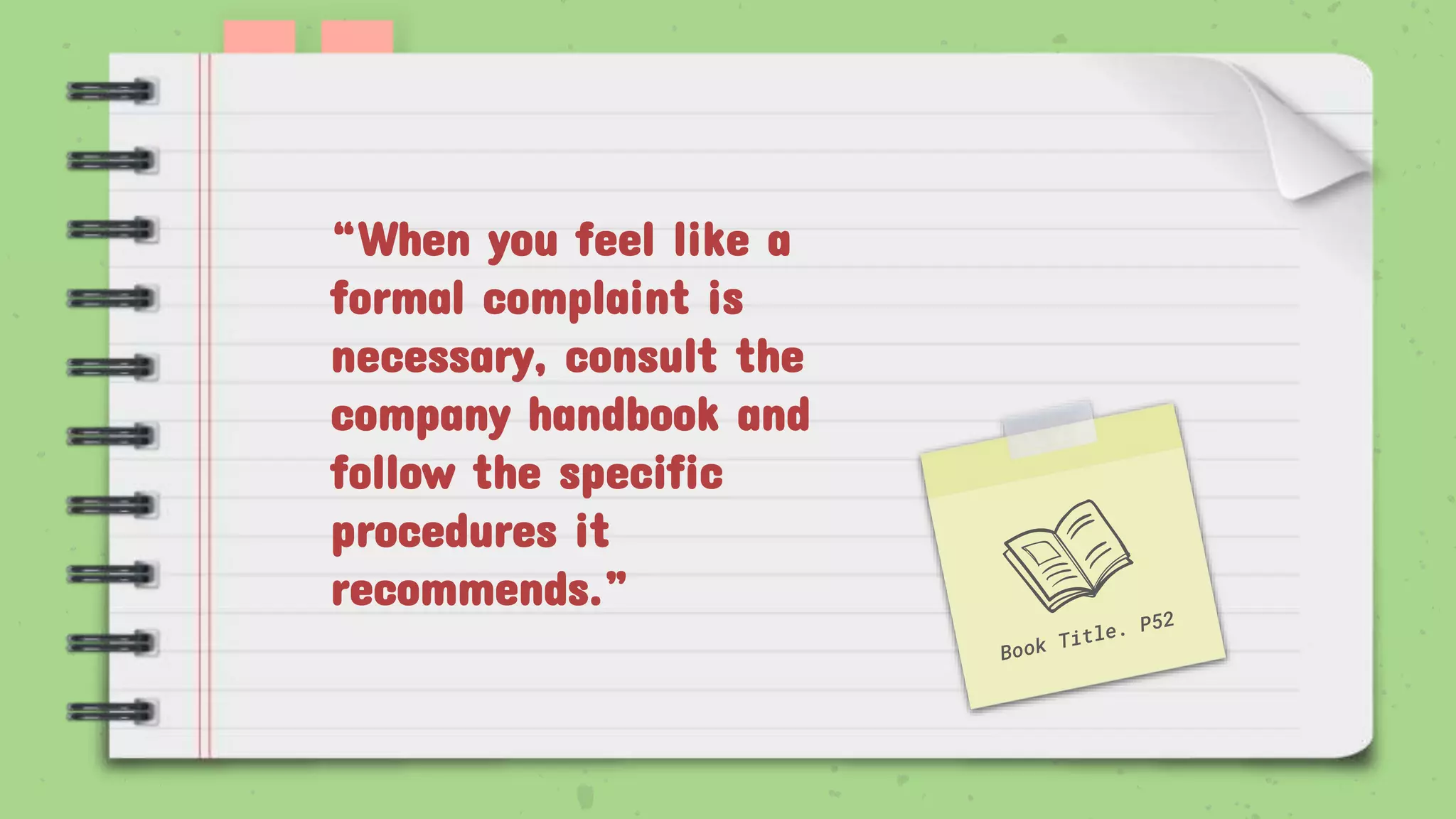 Ways to make a formal complaint | PPT