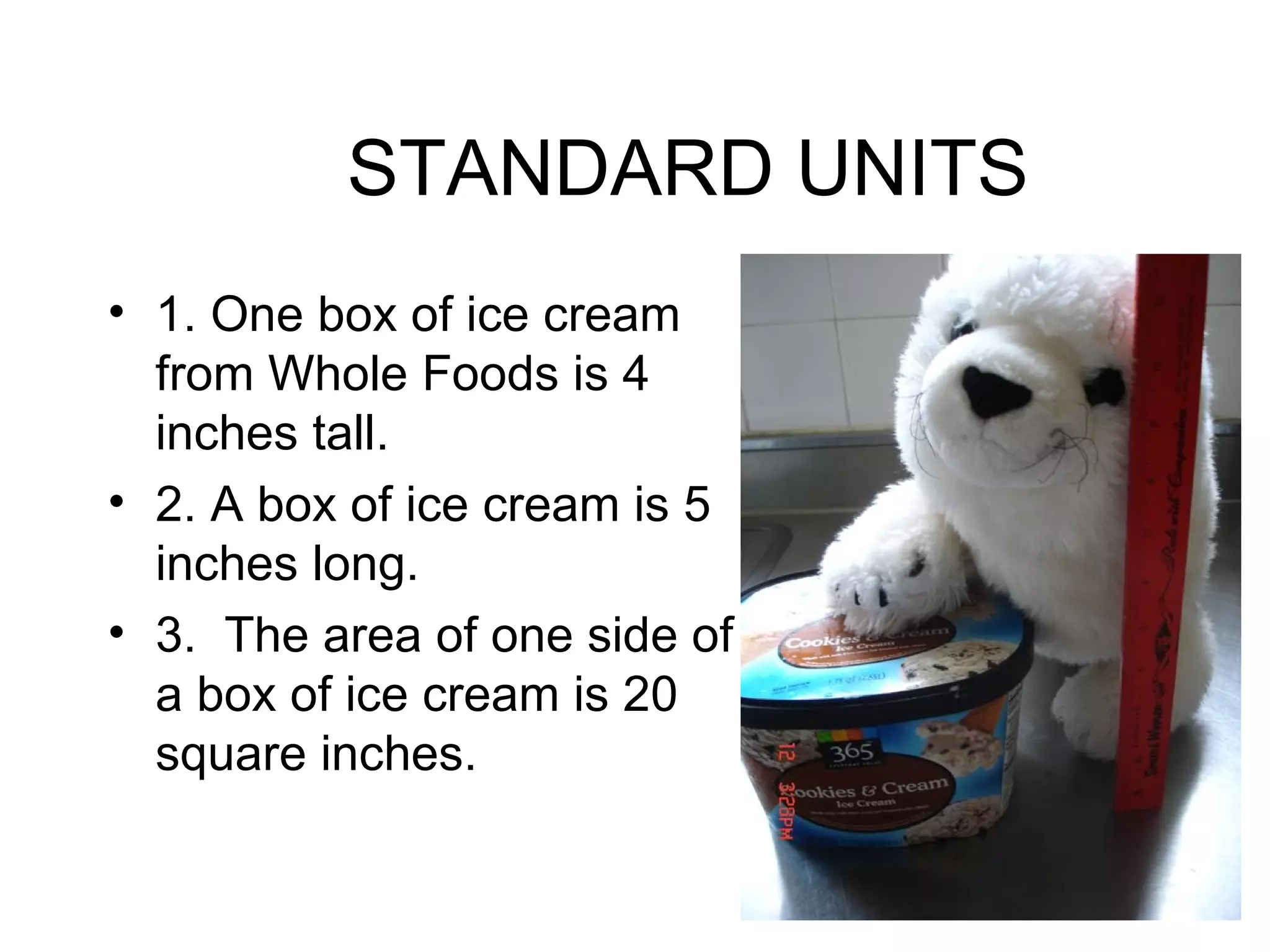 Ways To Measure Ice Cream | PPT