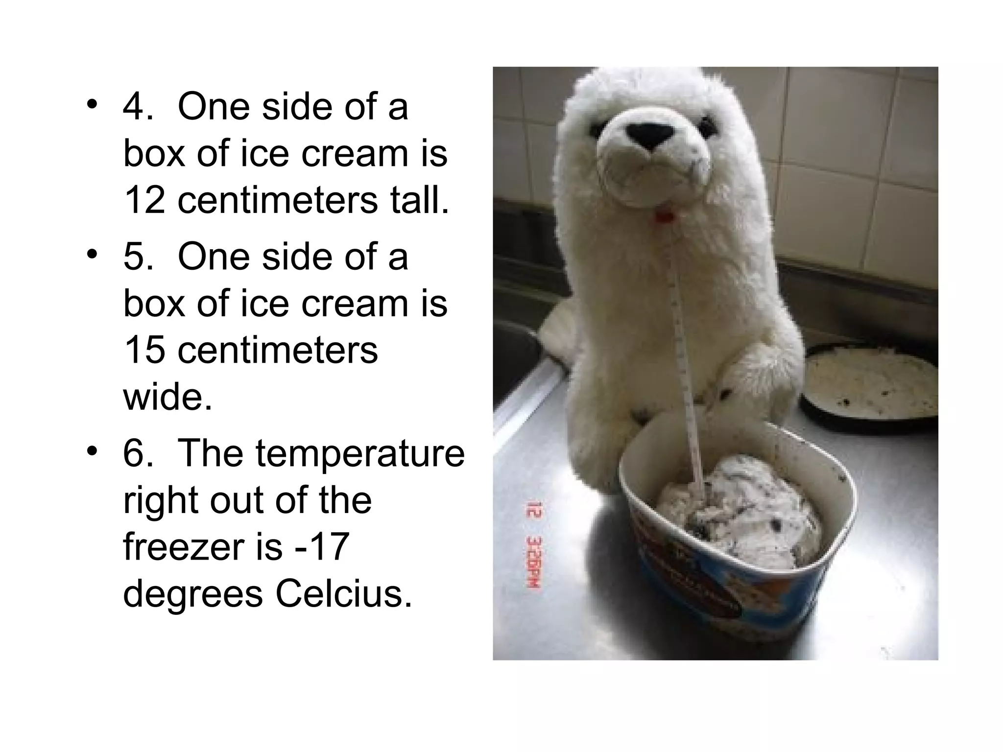 Ways To Measure Ice Cream | PPT