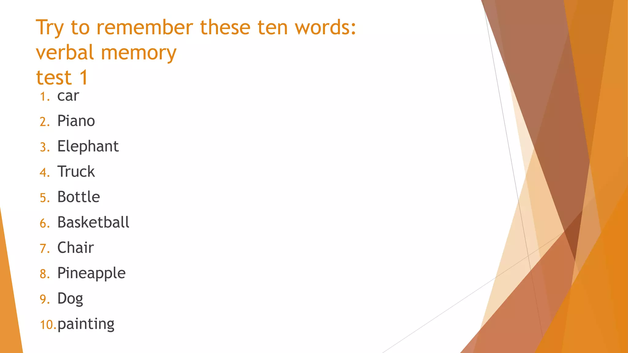 Ways to memorize | PPTX