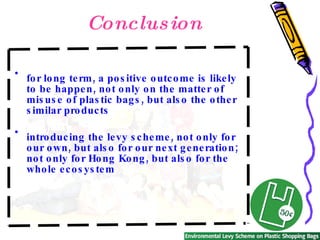 Ways To Optimize Our Environmental Levy Scheme | PPT
