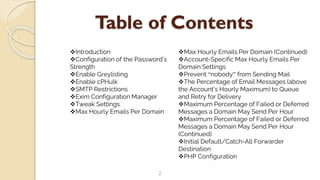 Ways to Prevent Email Abuse | PPTX