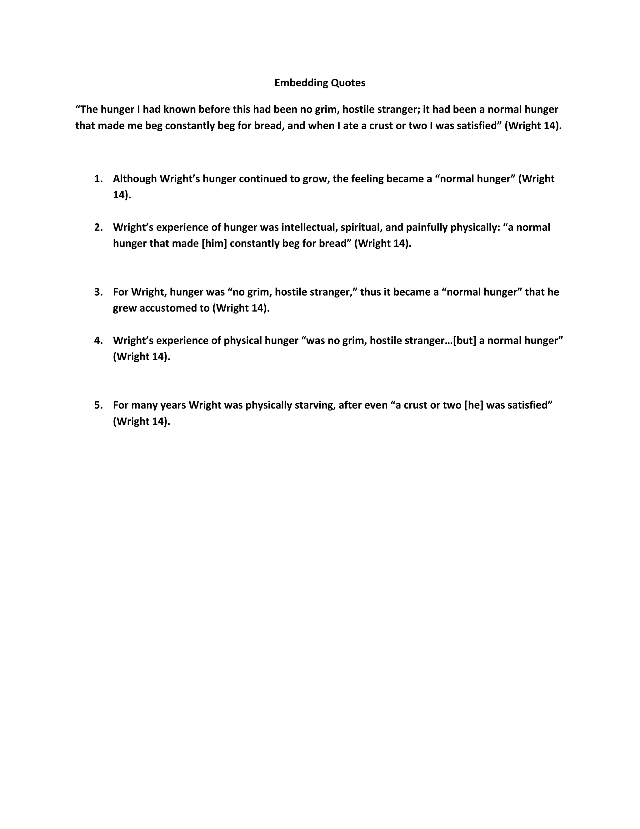 Embedding Quotes | PDF