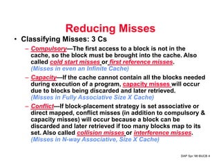 Ways to reduce misses | PPT