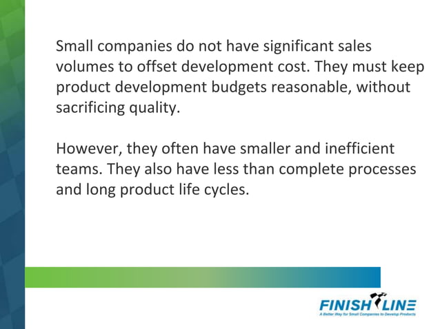 Ways to reduce product development cost | PPT