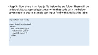 Ways to Set Focus on an Input Field After Rendering in React.pptx